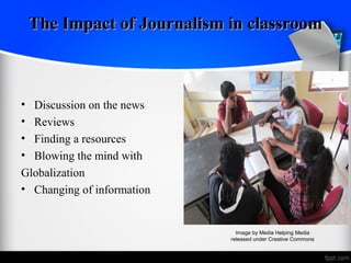 What is Journalism? Discuss Role and Types of Journalism | PPT