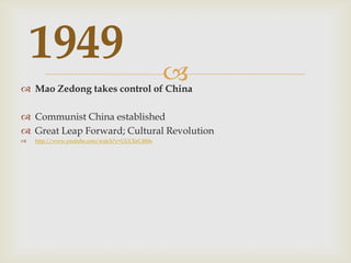 15 key dates in world history | PPTX