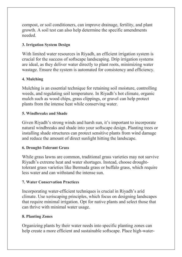 15 Key Elements of Softscape Landscaping Installation in Riyadh.pdf