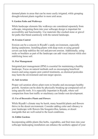 15 Key Elements of Softscape Landscaping Installation in Riyadh.pdf