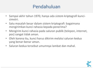 Kriptografi - Kriptografi Kunci Publik | PDF