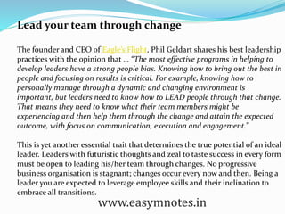 15 leadership skills for career success | PPTX