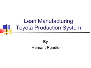 15 lean mfg toyota production system (1) | PPT