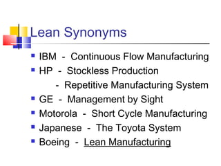 15 lean mfg toyota production system (1) | PPT