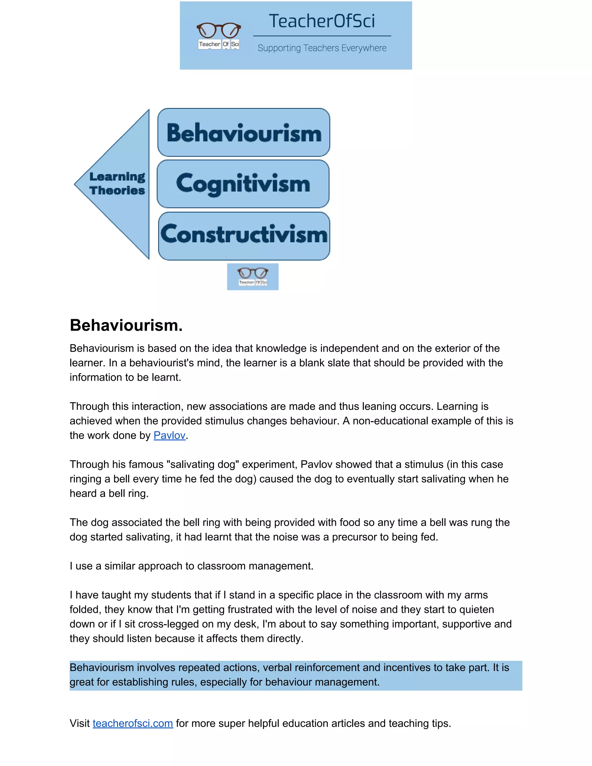 The 15 most influential learning theories in education (a complete ...