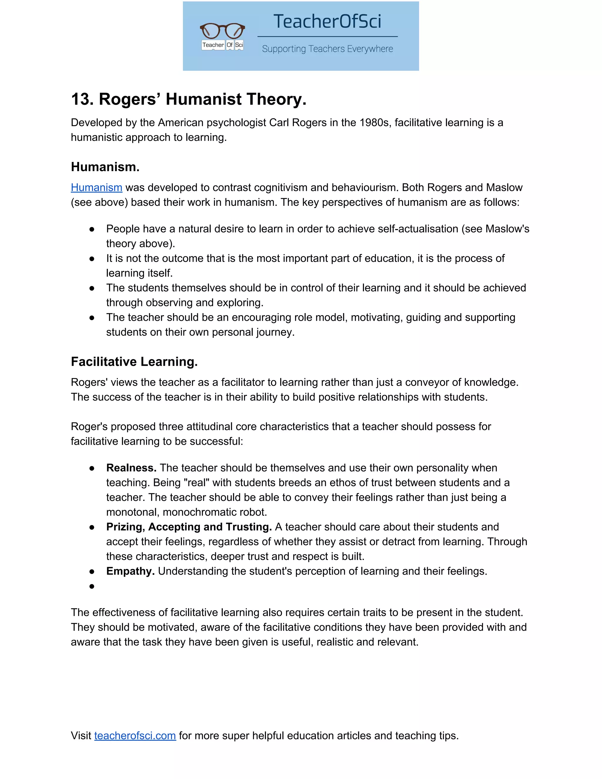 The 15 most influential learning theories in education (a complete summary) | PDF