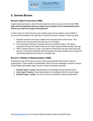 The 15 most influential learning theories in education (a complete ...