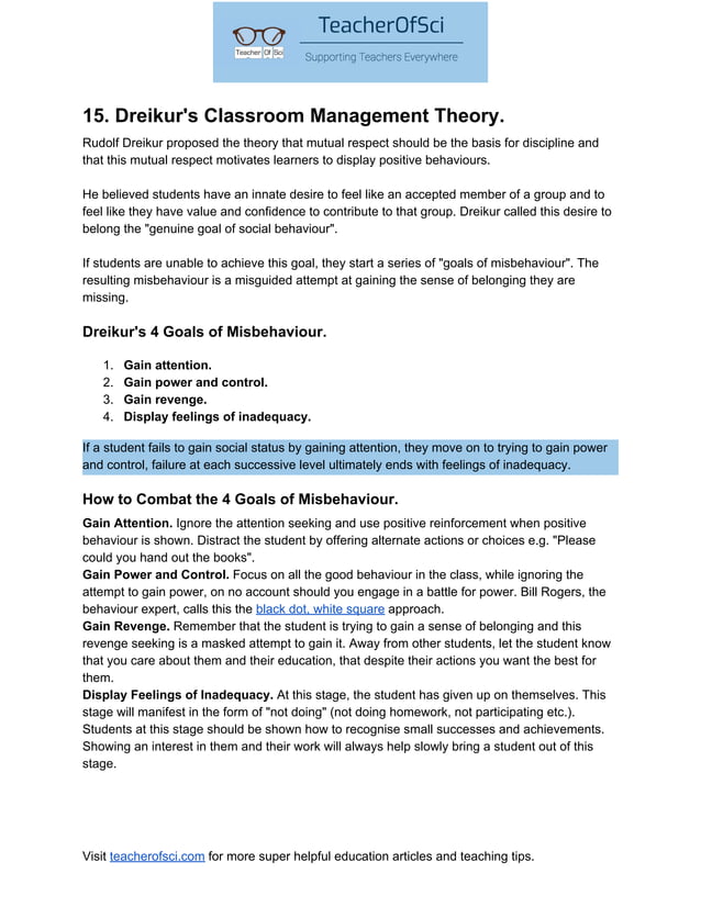 The 15 most influential learning theories in education (a complete ...
