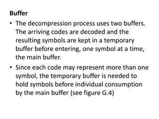Data Communication & Computer Networks : LZW compression method | PPT