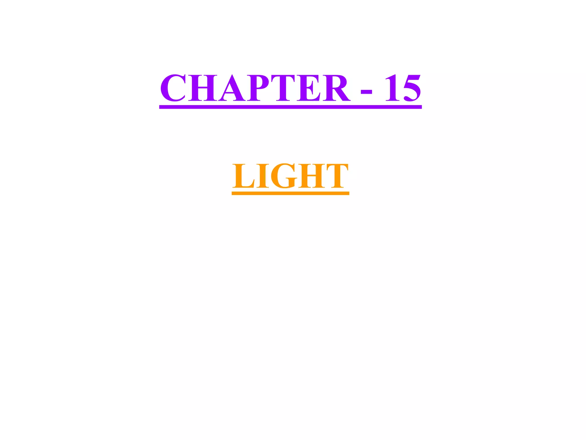 15light and measurement | PPT