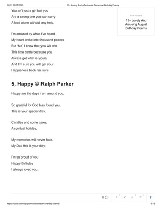 15+ Loving And Affectionate December Birthday Poems.pdf