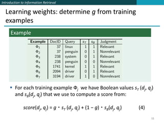 learning boolean weight learning real valued weights rank learning as ...