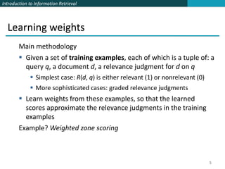 learning boolean weight learning real valued weights rank learning as ...