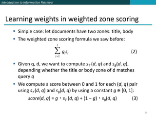learning boolean weight learning real valued weights rank learning as ...