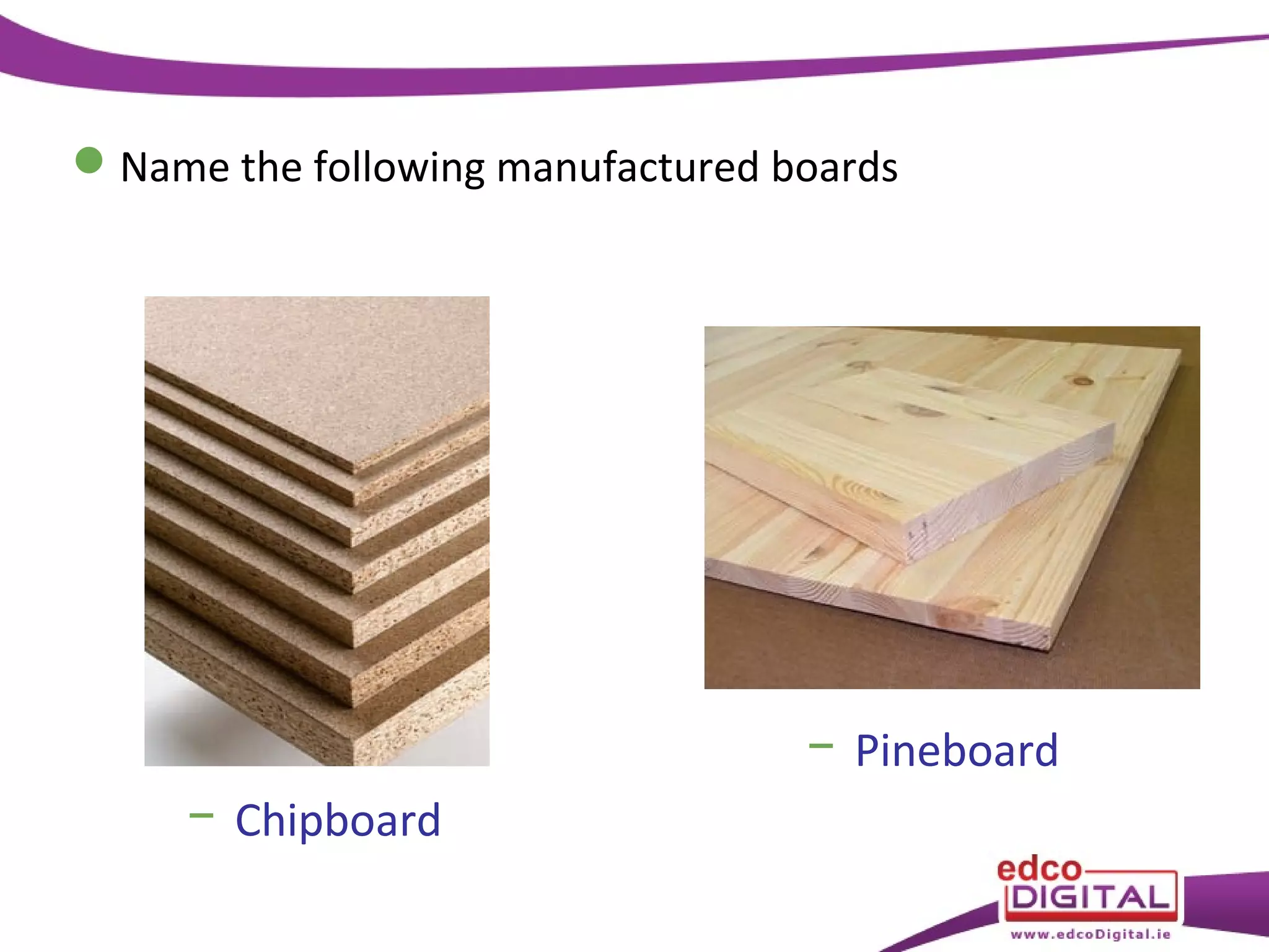 15 manufactured boards | PPT