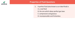 Fluid Mechanics Engineering Questions and Answers | PPT