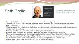 15 Most Important Marketing Gurus | PPTX | Business Administration ...