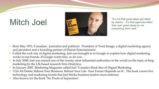 15 Most Important Marketing Gurus | PPTX | Business Administration ...