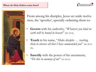 marriage and holy orders | PPT
