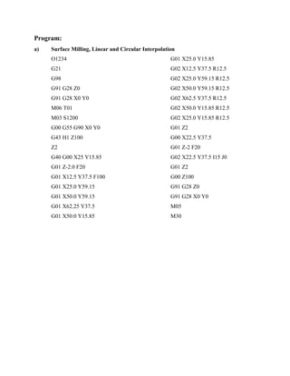 15 me404l manual - ex 1 to 4 | PDF