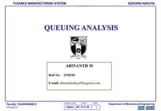 Queuing_analysis | PPT