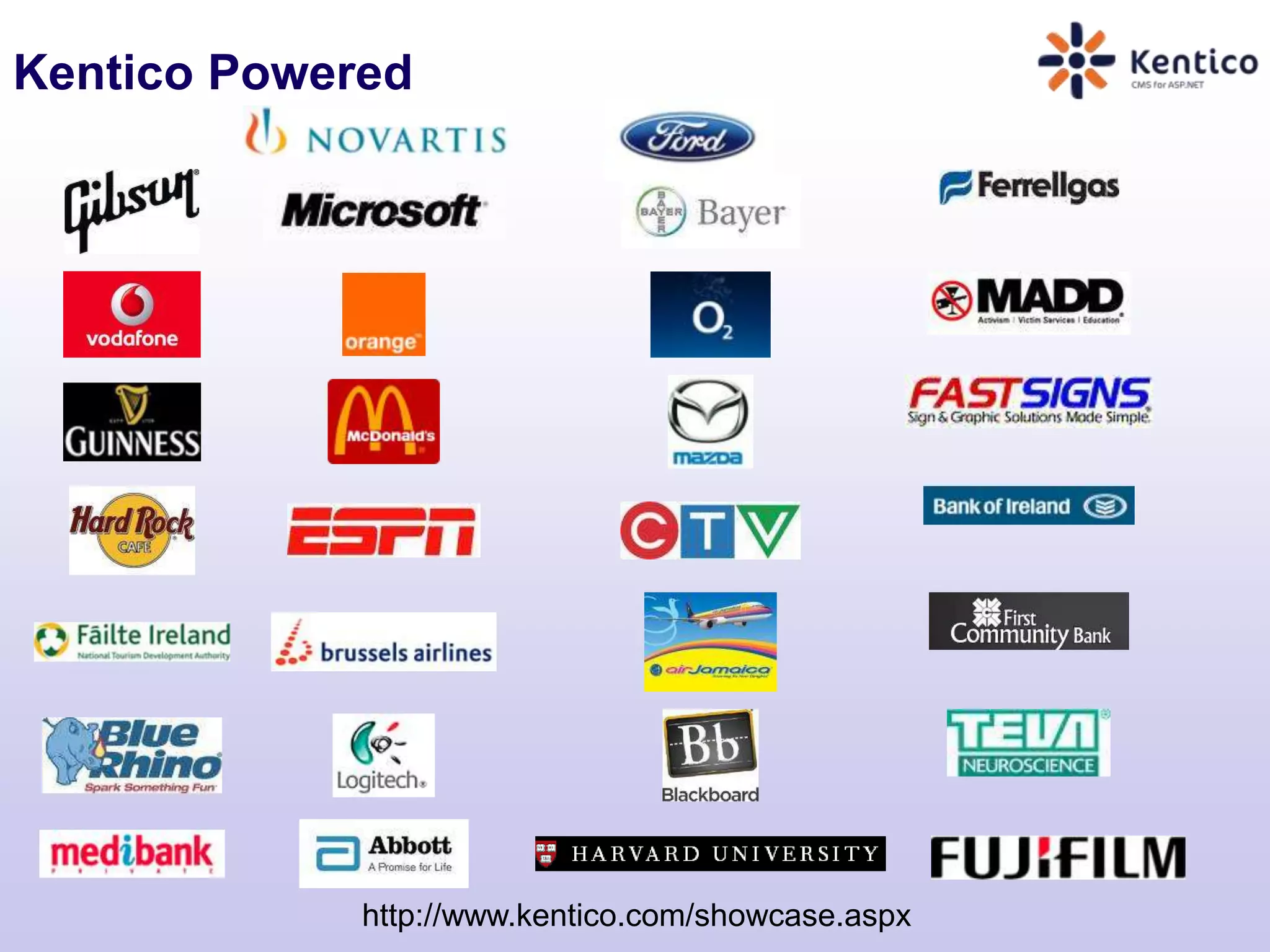 Kentico CMS Overview | PPTX