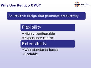 Kentico CMS Overview | PPTX