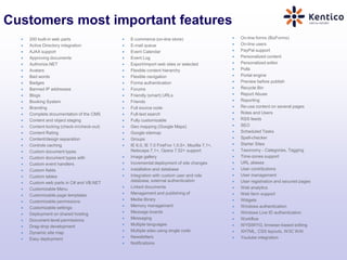 Kentico CMS Overview | PPTX