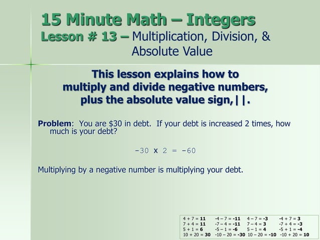 15minute-math-integers.ppt