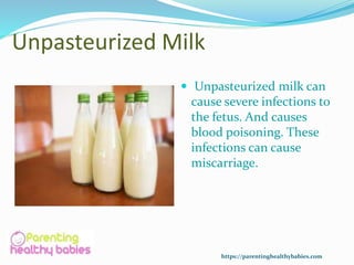 15 miscarriage foods to avoid during early pregnancy | PPT