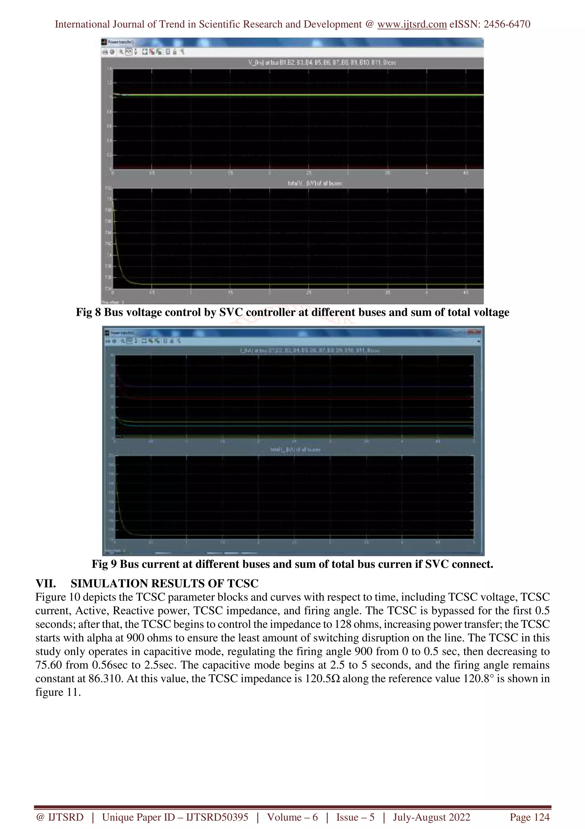 Modelling and Simulation of Facts Devices TCSC and SVC for A 11 Bus Power System | PDF