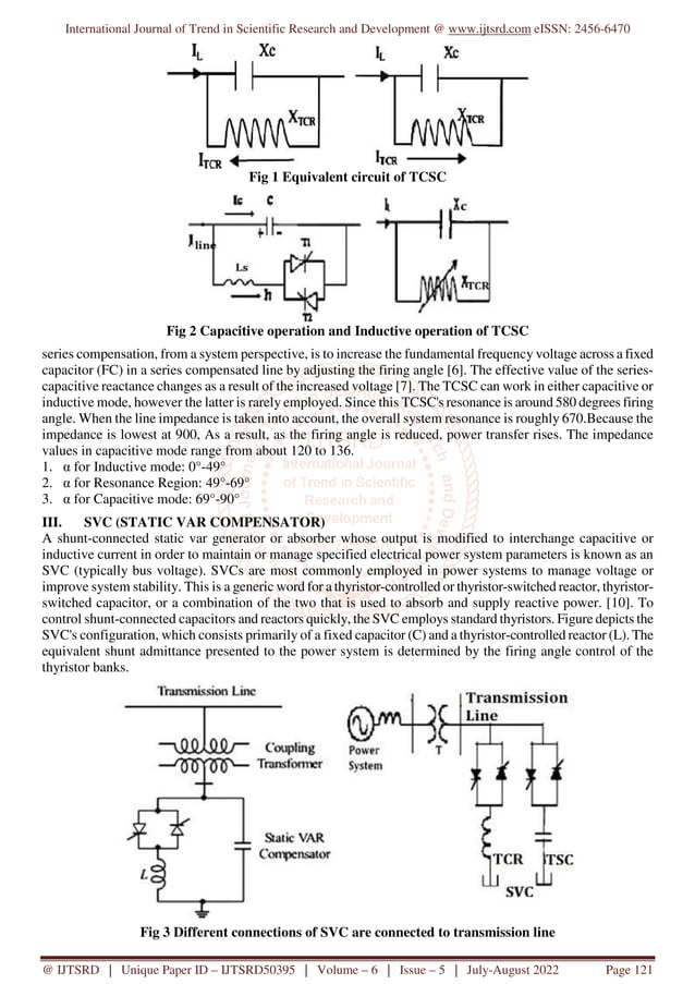 Modelling and Simulation of Facts Devices TCSC and SVC for A 11 Bus ...