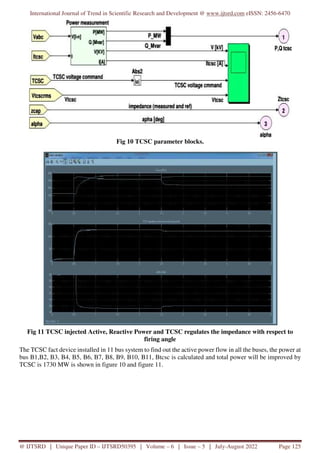 Modelling and Simulation of Facts Devices TCSC and SVC for A 11 Bus ...