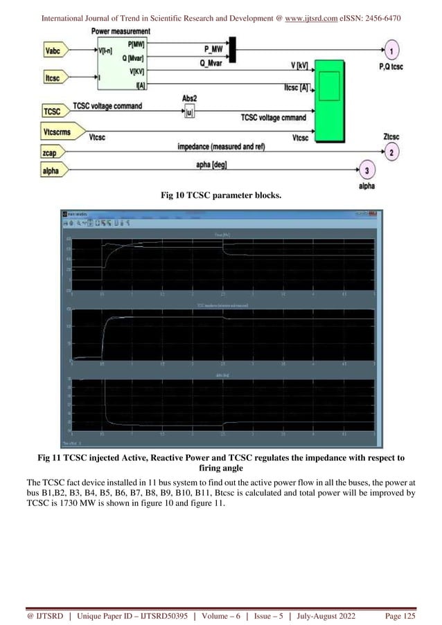 Modelling and Simulation of Facts Devices TCSC and SVC for A 11 Bus Power System | PDF