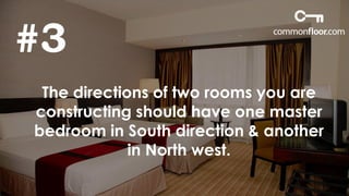 15 Must Follow Vastu Tips For Building Rooms In Your Home | PDF