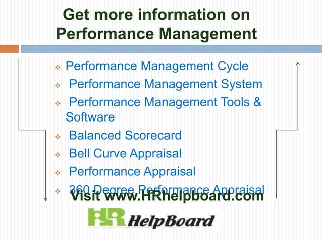 Performance Management Cycle | PPTX | Human Resources | Business