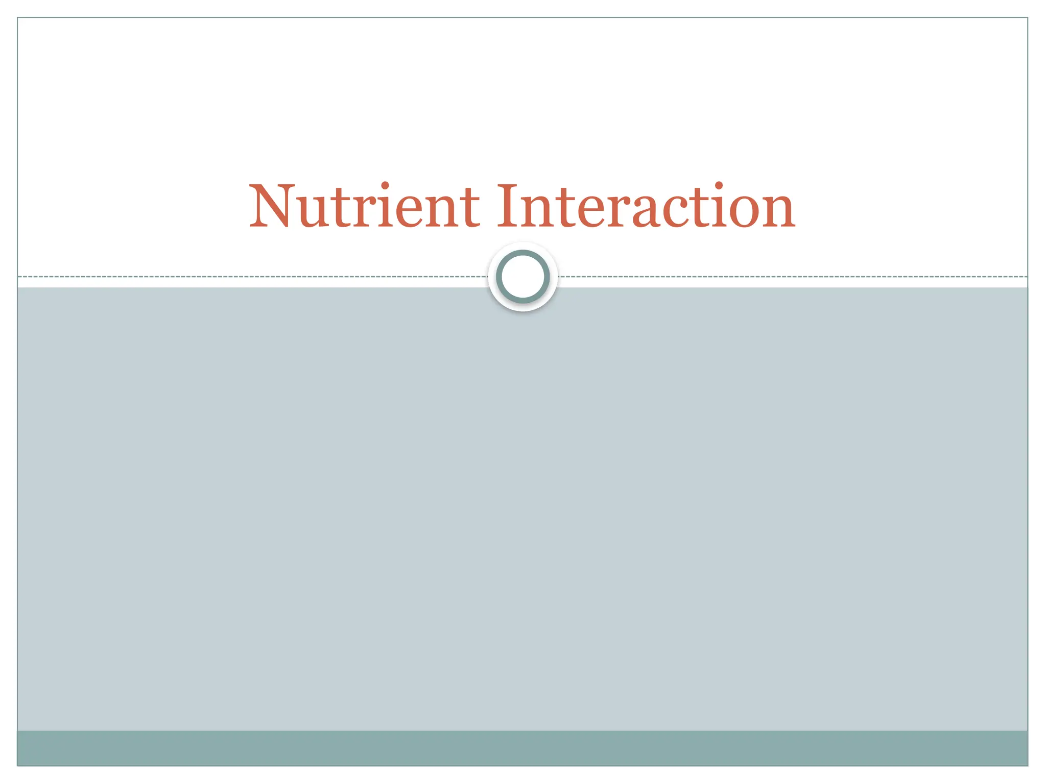 Nutrient interaction soil science agriculture | PPTX