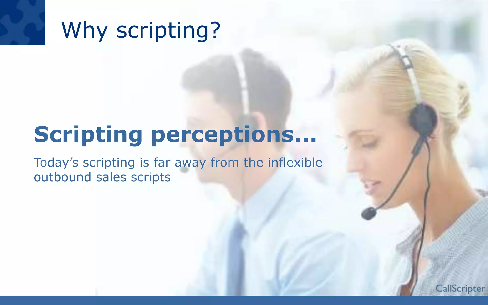 Next Generation Agent Scripting | PPTX