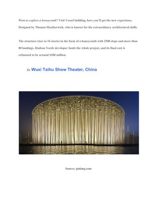 15 of the worlds most remarkable buildings in 2019 | PDF
