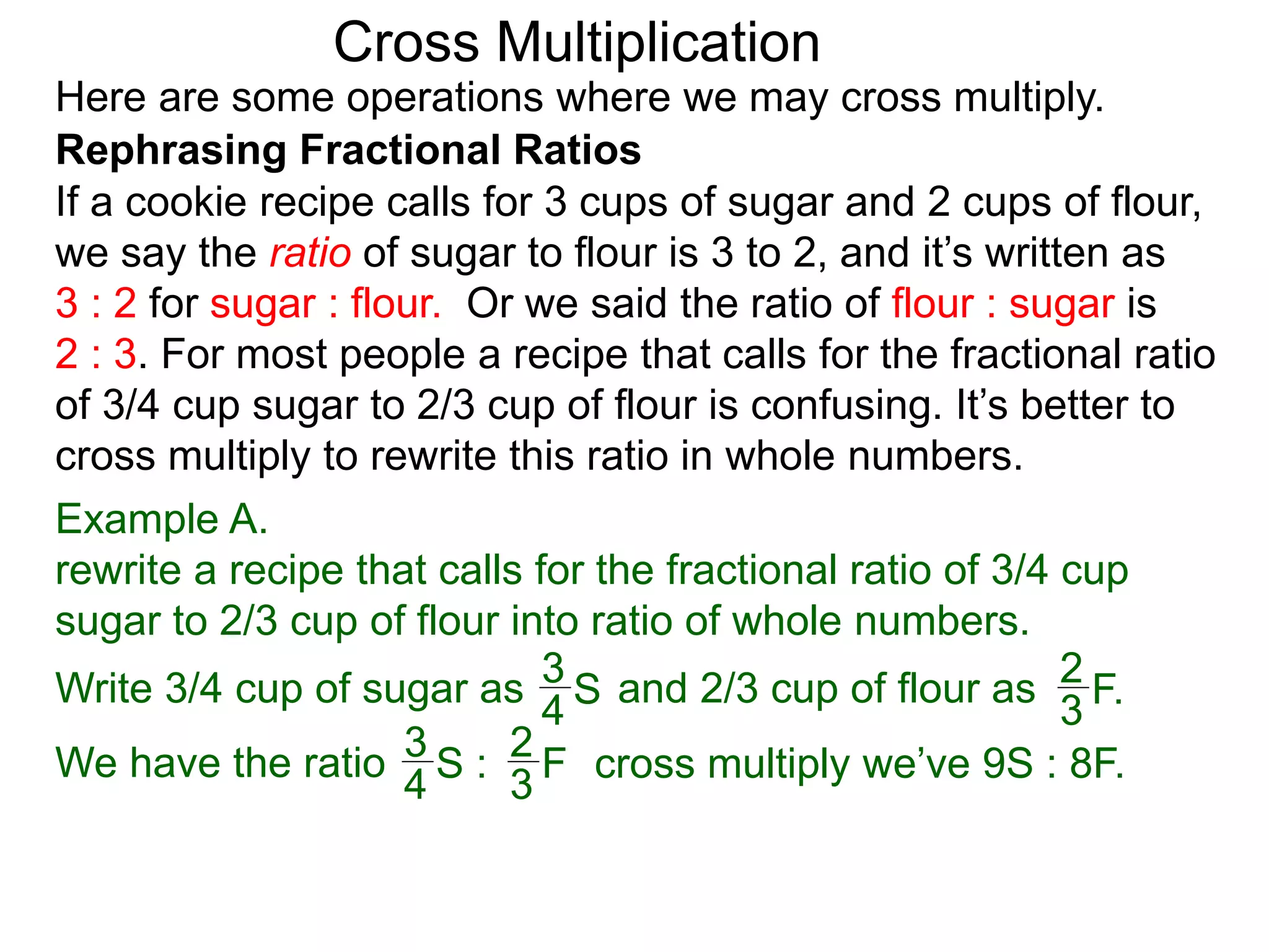 15 on cross multiplication | PPTX
