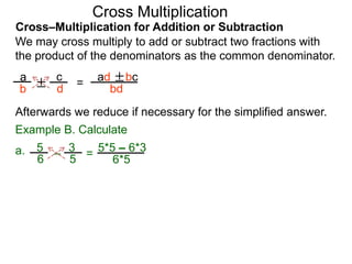 15 on cross multiplication | PPTX