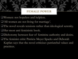 Austen feminine | PPTX