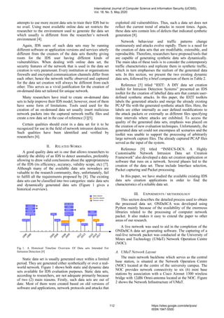 ONDaSCA: On-demand Network Data Set Creation Application for Intrusion Detection System | PDF