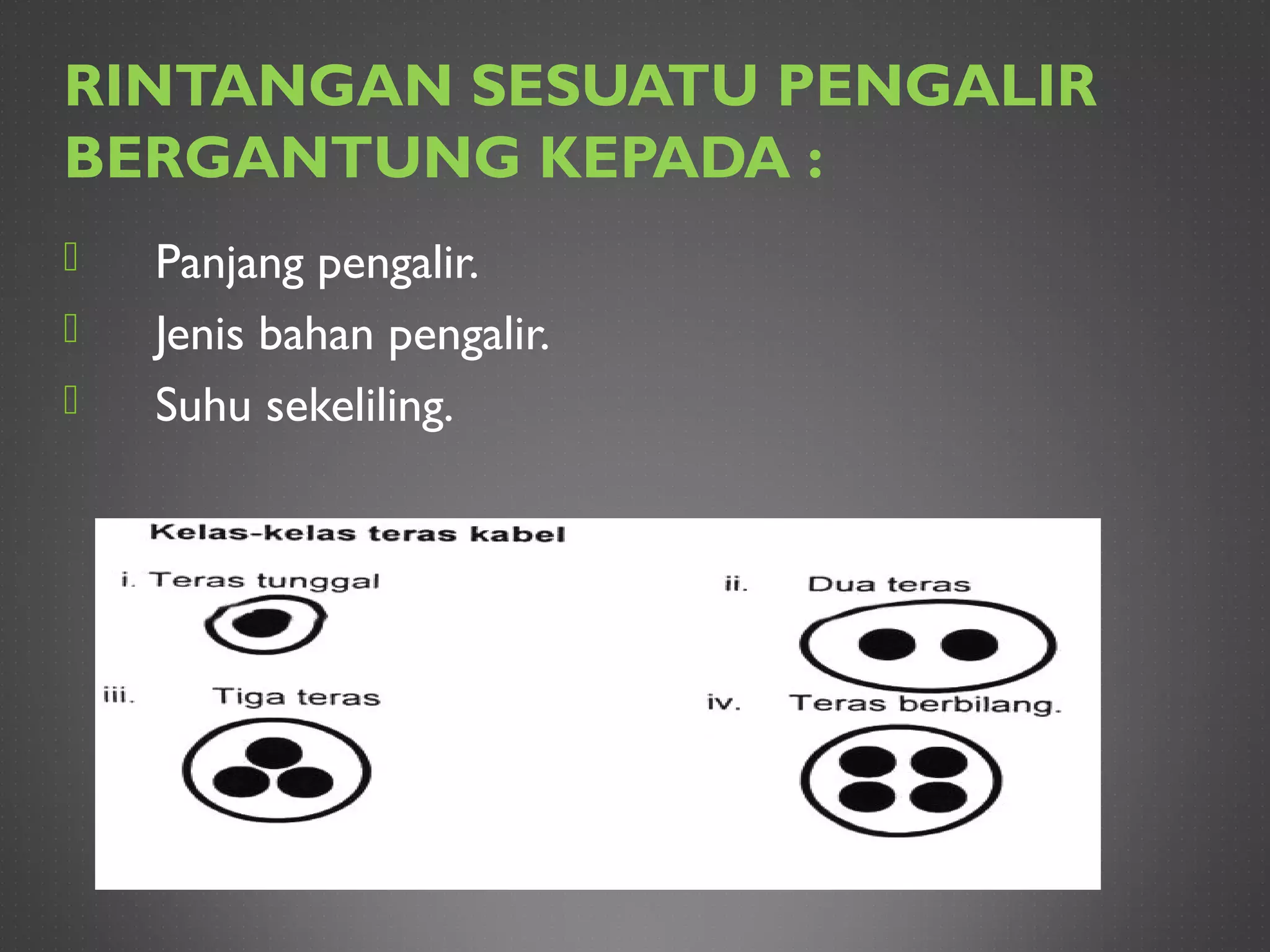 Pengalir Dan Kabel | PPT