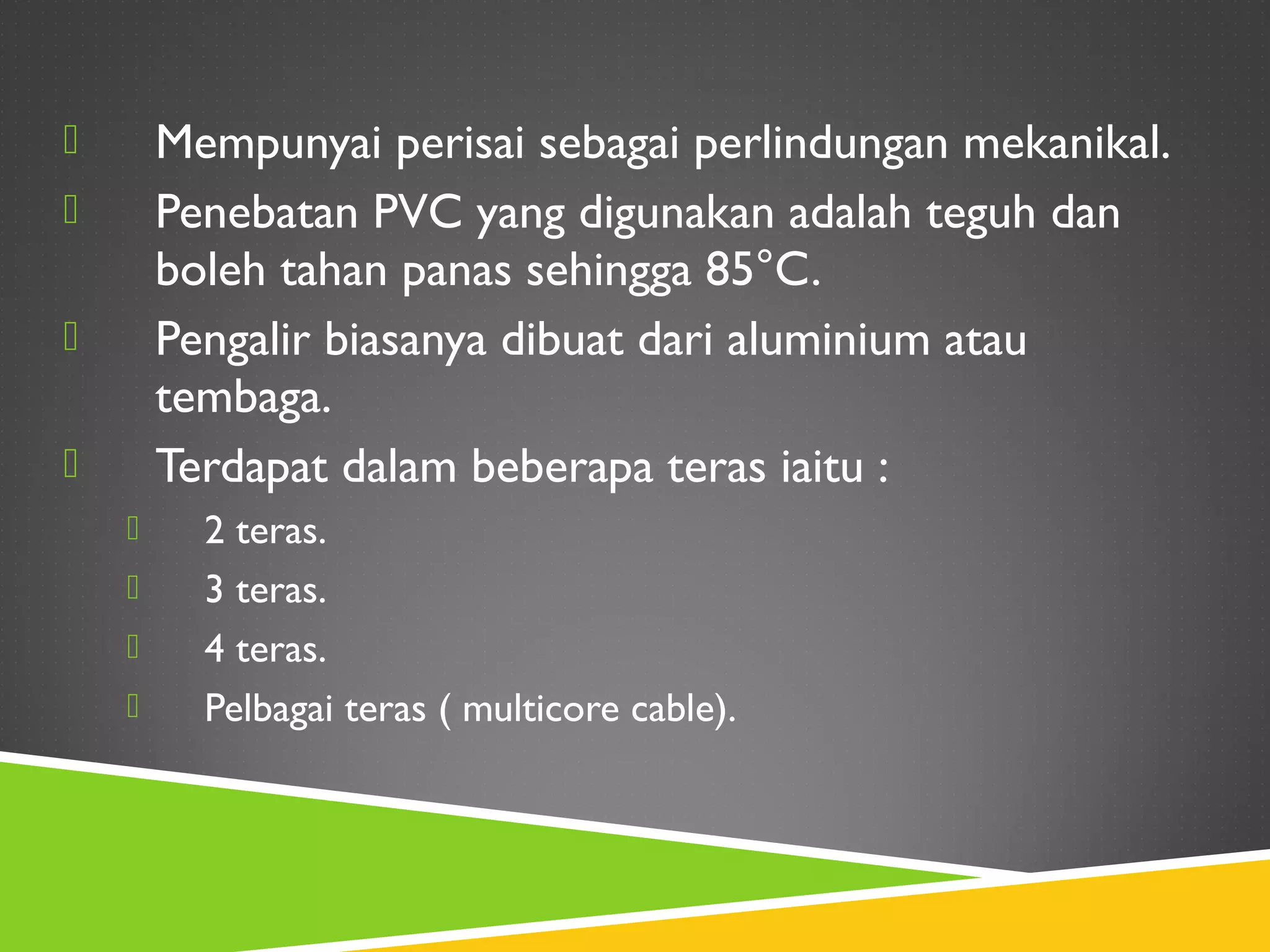 Pengalir Dan Kabel | PPT