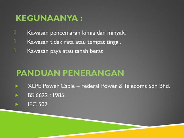 Pengalir Dan Kabel | PPT