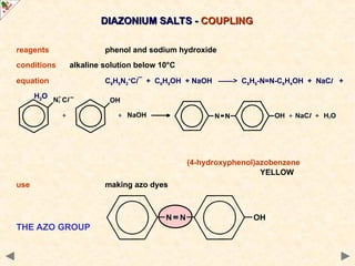 Reaction of phenol A level 9701 guide for students | PPT