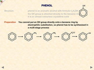 Reaction of phenol A level 9701 guide for students | PPT