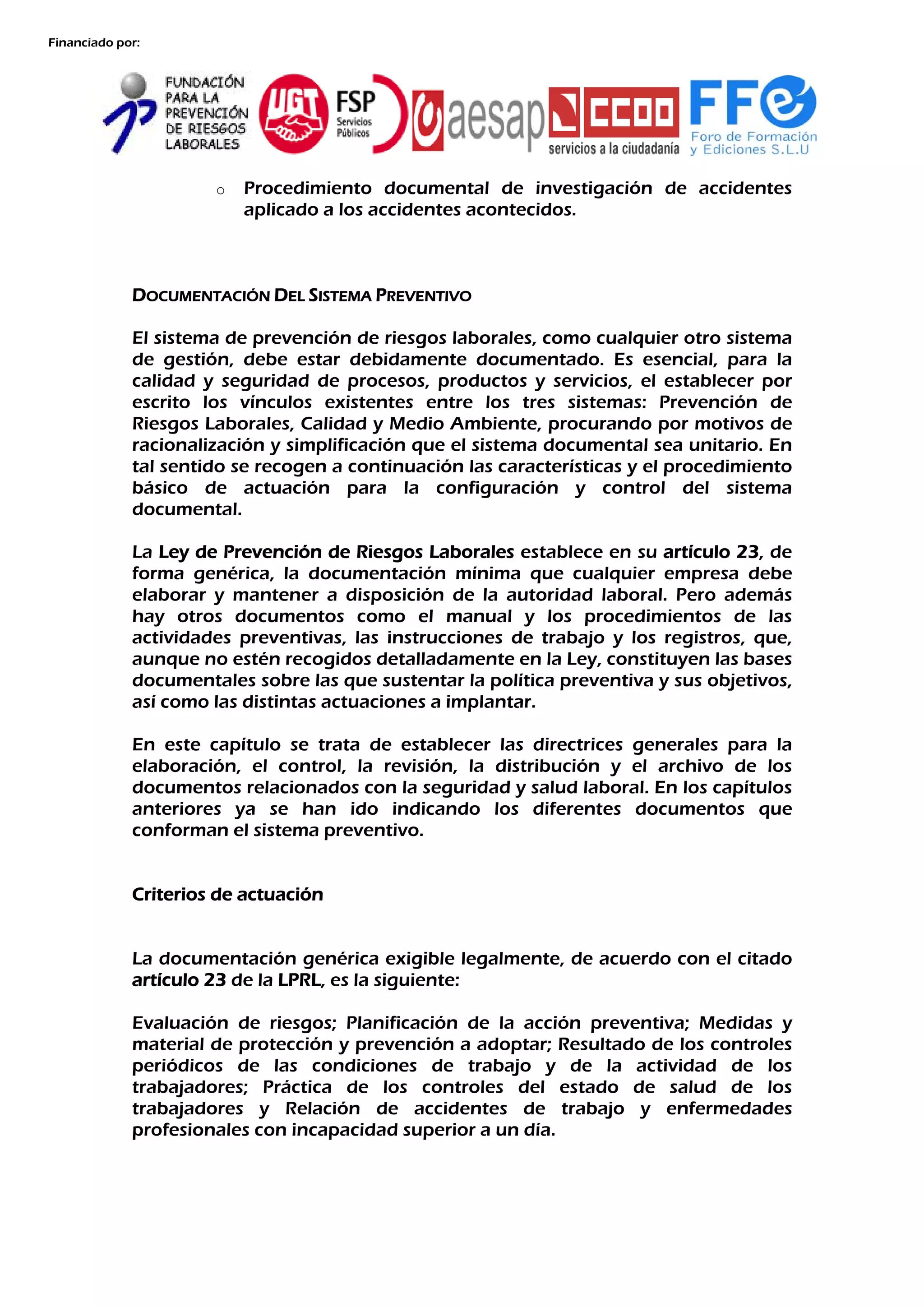 15 plan prevencion medidas de prevencion | PDF