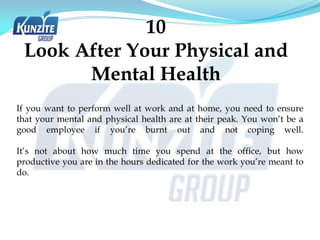 15 Principles For An Excellent Work Ethic Ppt